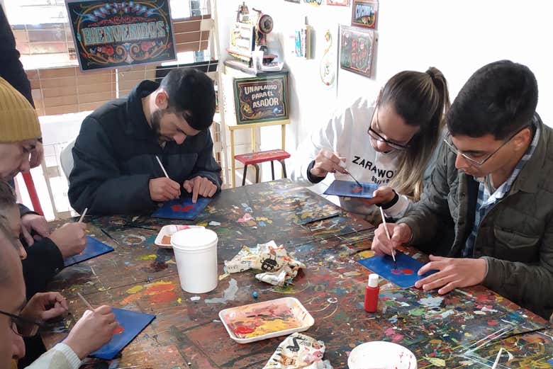 Tour privado de fileteado porteño por el barrio de San Telmo de Buenos ...