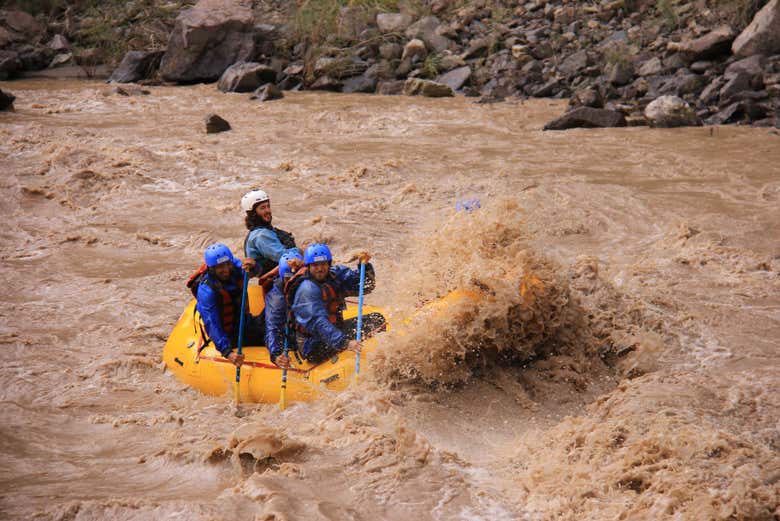 Mendoza River Rafting Activity from Potrerillos, Potrerillos