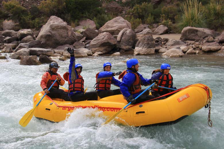 Mendoza River Rafting Activity from Potrerillos, Potrerillos