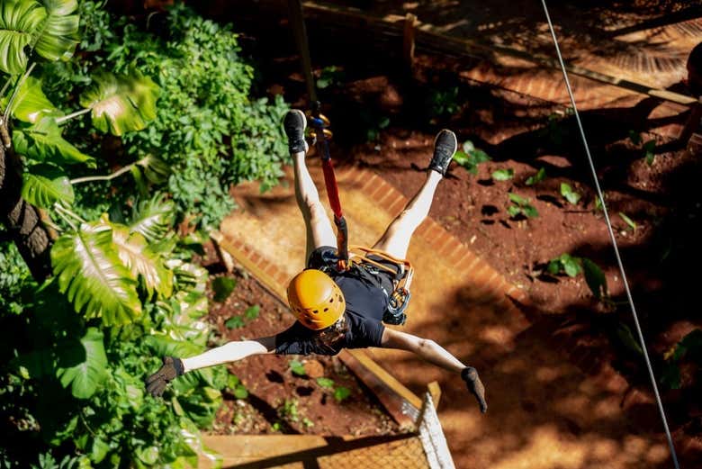 Fly Park Ticket & Transport from Puerto Iguazú - Civitatis.com