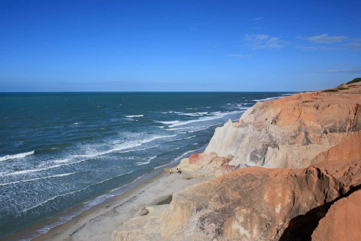 Excursion à la plage de Morro Branco depuis Fortaleza