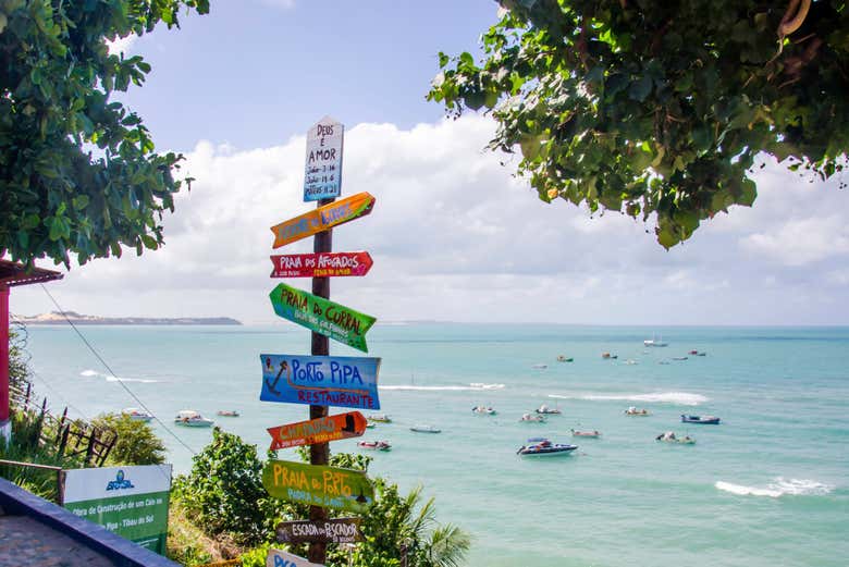 Excursão às praias de Pipa saindo de João Pessoa