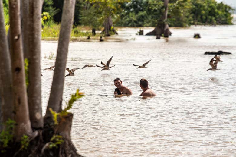 Passeio de barco pelo rio Amazonas, Macapá