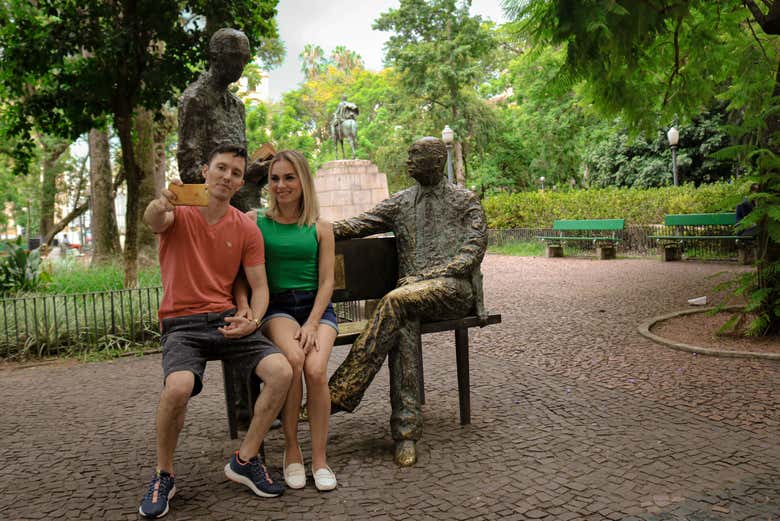 Visita guiada pelo centro histórico de Porto Alegre