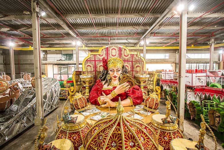 Tour por los bastidores del carnaval de Río, Río de Janeiro