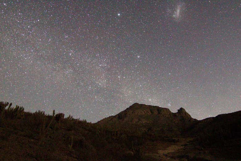 Observación de estrellas en Las Tinajas desde Ovalle