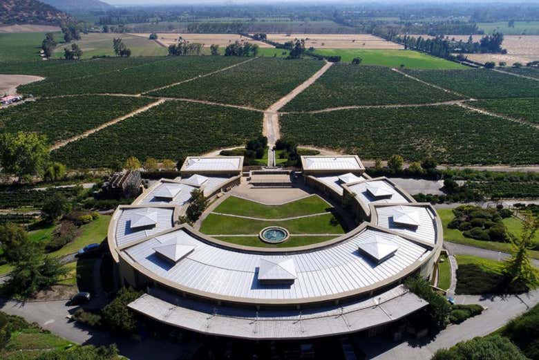 Visita à vinícola Haras de Pirque saindo do Santiago de Chile