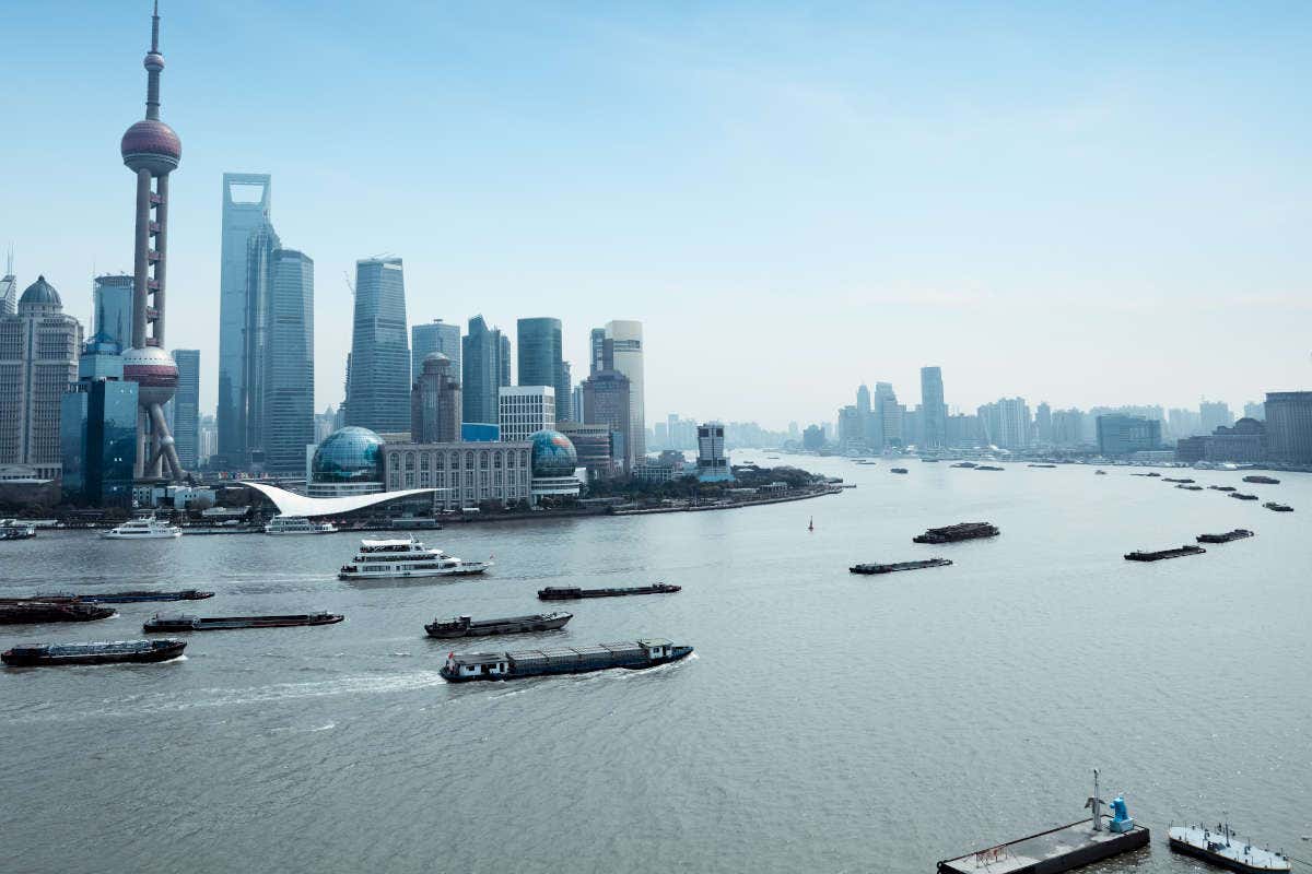 Huangpu River Boat Tour, Shanghai
