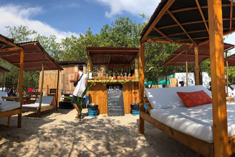 Excursión a Playa Tranquila Barú desde Cartagena de Indias