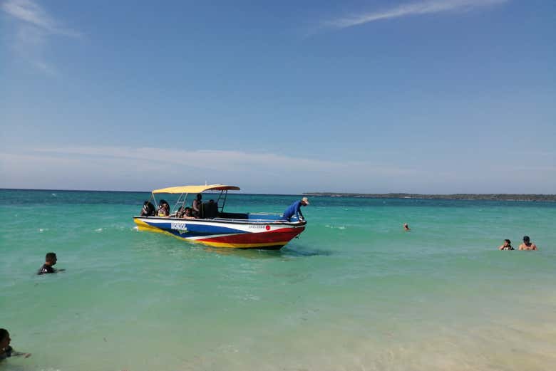 Excursión a Playa Tranquila Barú desde Cartagena de Indias