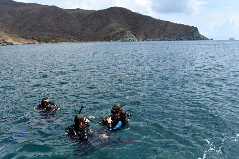 Bautismo de buceo en Taganga desde Santa Marta - Civitatis.com