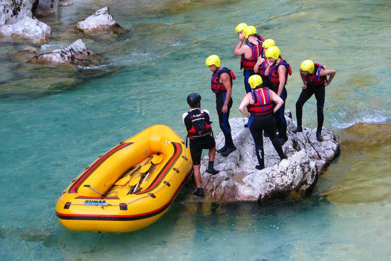 Bovec White Water Rafting in the River Soča - Civitatis.com