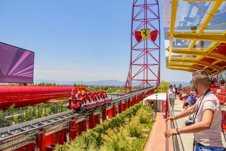 Excursion à PortAventura et à Ferrari Land, Barcelone