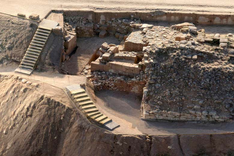 Visita guiada por el yacimiento de Cástulo, Linares