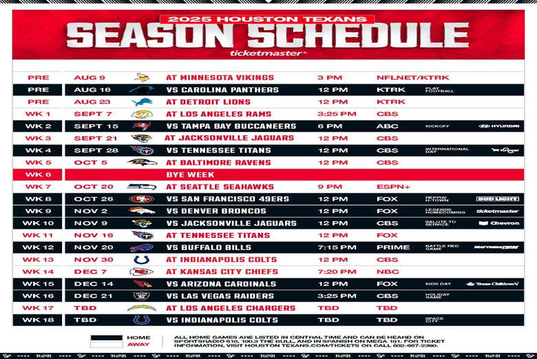 Houston Texans NFL | Official Tickets - Book at Civitatis.com