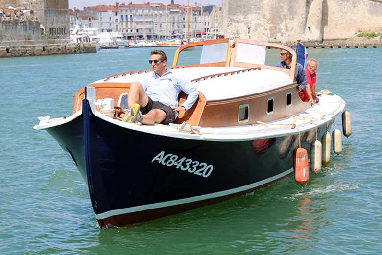 Paseo en barco tradicional por la bahía de La Rochelle