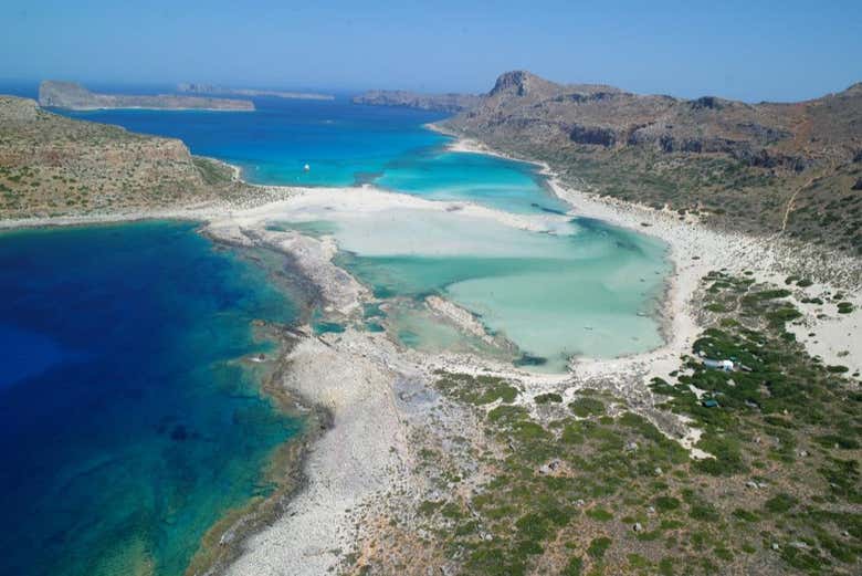 Balos Lagoon and Gramvousa Island Boat Tour from Kissamos