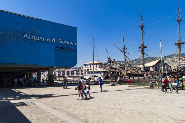 Entrada al Acuario de Génova + Paseo en barco - Civitatis.com