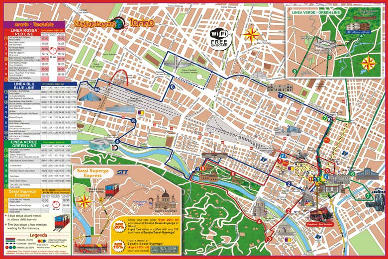 Autobús turístico de Turín - Reserva online en Civitatis.com