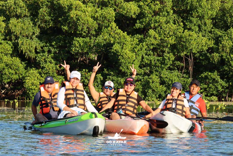 Nichupte Lagoon Kayak Tour, Cancun
