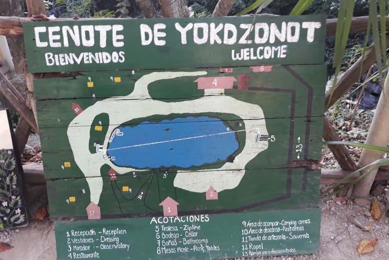 Cenote Yokdzonot Ticket, Chichen Itza