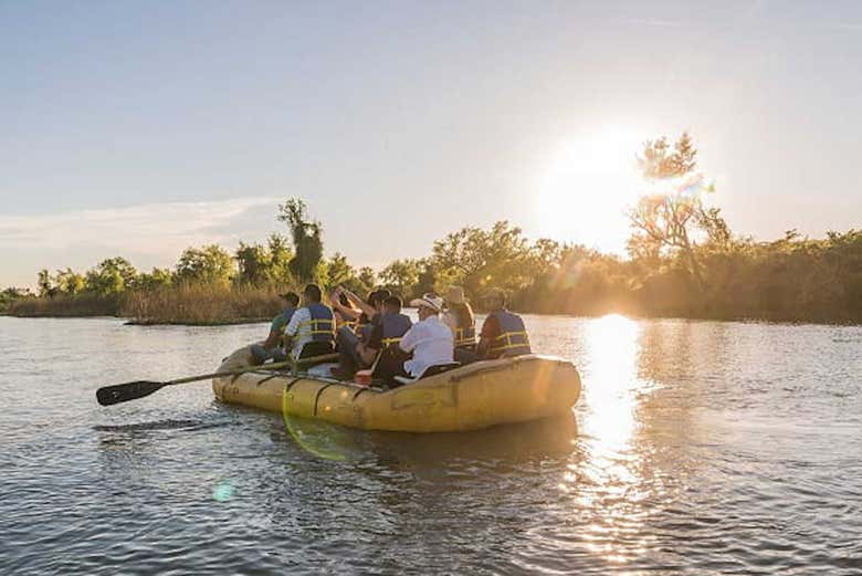 Paseo en balsa por el río Fuerte, El Fuerte