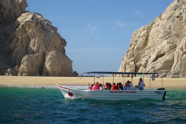 Paseo en barco con fondo de cristal por Cabo San Lucas, Los Cabos