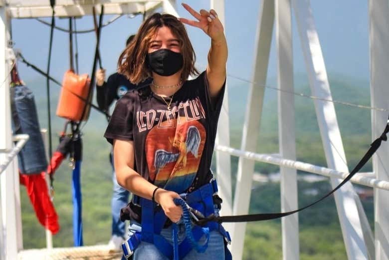 Sierra de Santiago Bungee Jump Activity, Monterrey