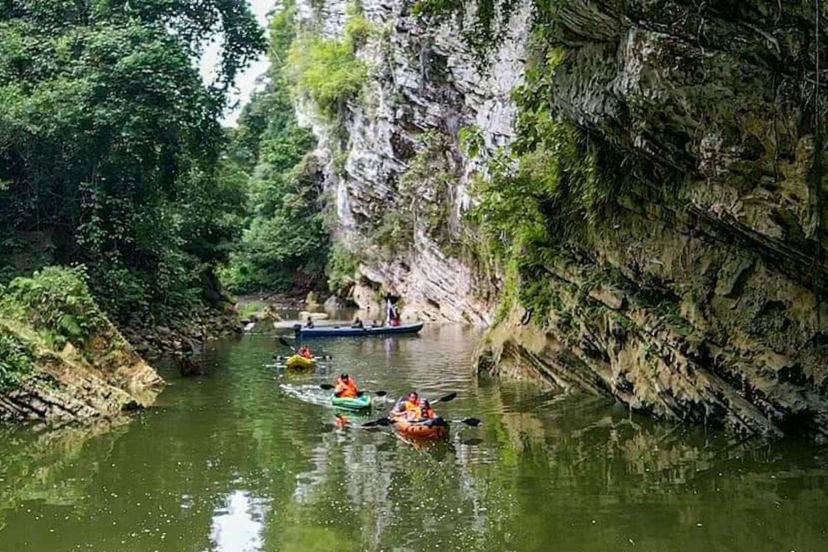 Cuevas de Bayano + Kayak por el río Tigre desde Ciudad de Panamá