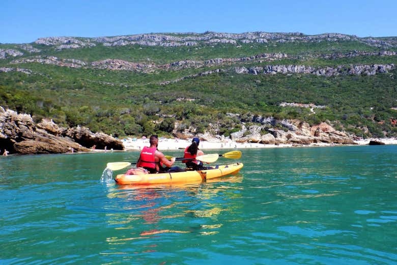 Kayaking in Arrábida from Setubal, Setúbal