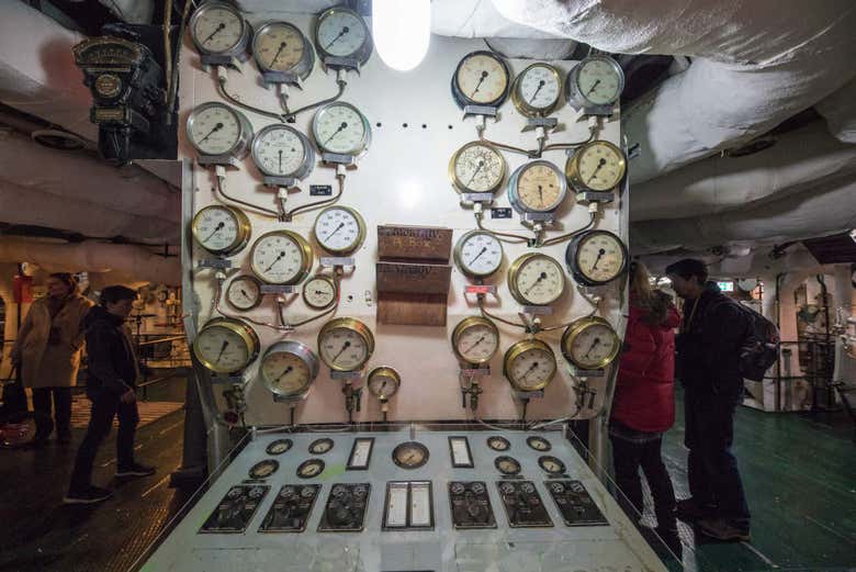 Ingresso para o HMS Belfast, Londres