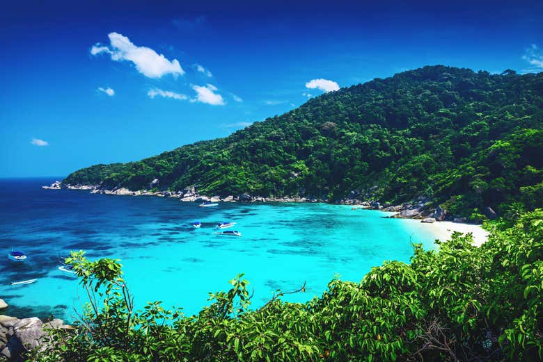 Excursión a las islas Similan desde Khao Lak en lancha rápida