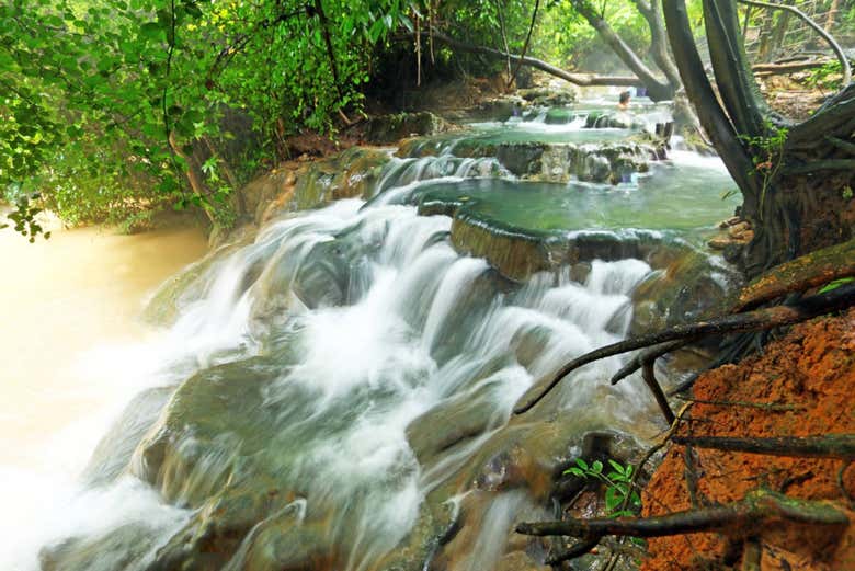 Templo del Tigre, Piscina Esmeralda y fuentes termales, Krabi